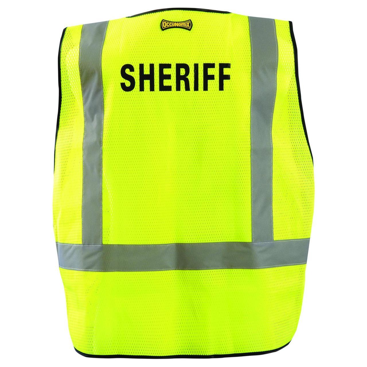 Occunomix DOR Public Safety Sheriff Mesh Vest - H Back | Live Action Safety