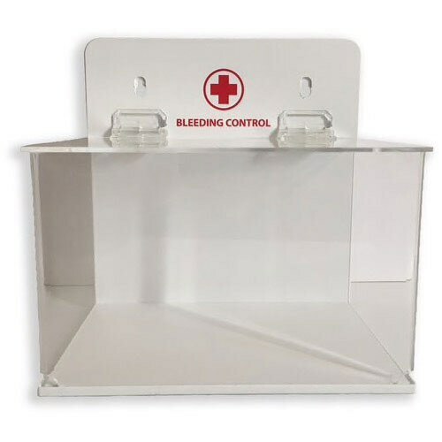 Clear Wall Mount Cabinet for Bleeding Control Kit | Live Action Safety