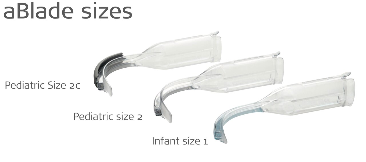 King Vision aBlade Video Laryngoscope Size 1 - 20 Pack (Infant) | Live ...