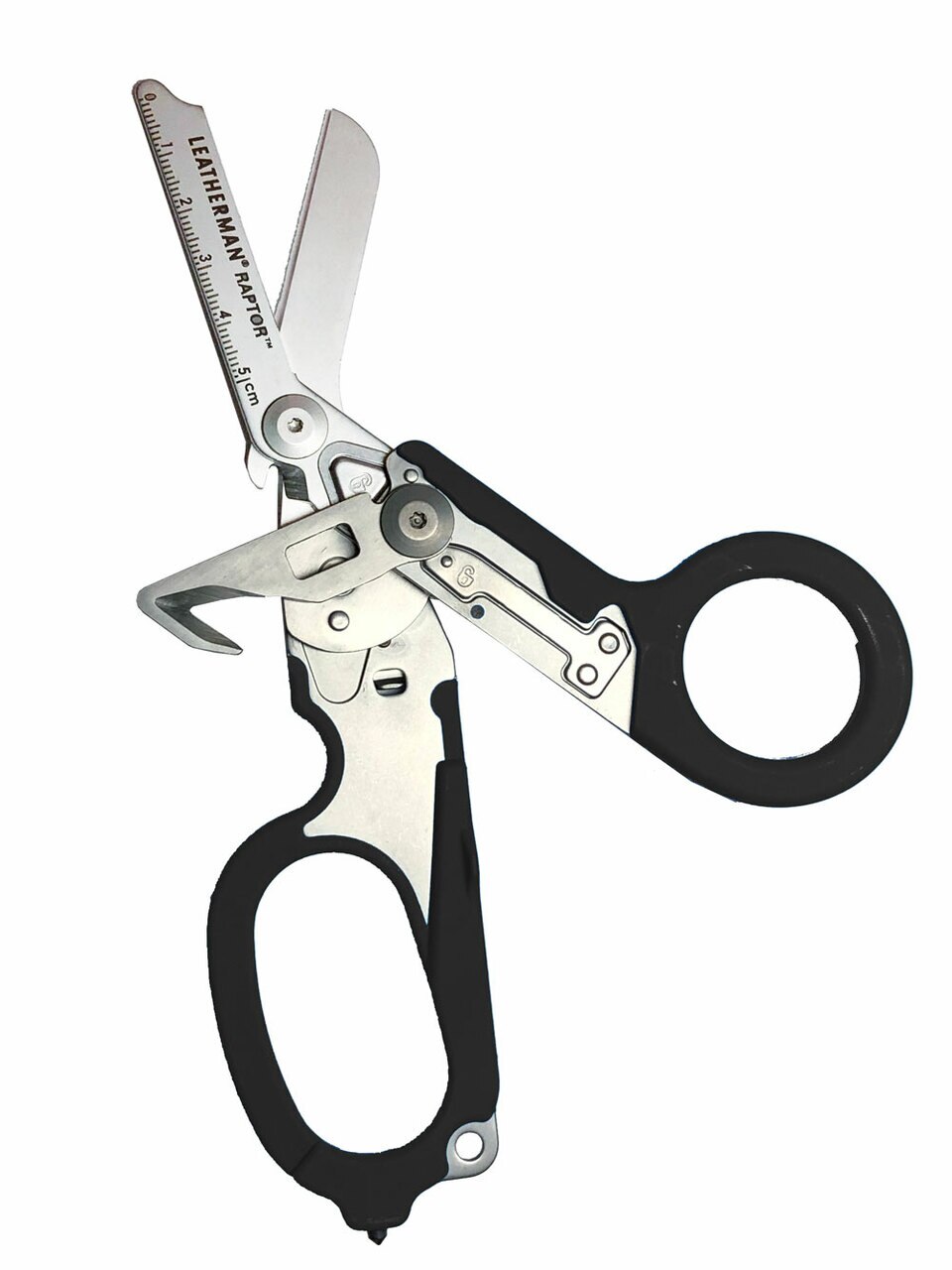 Leatherman Raptor Medical Shears Multi-Tool - Black with MOLLE Holster ...