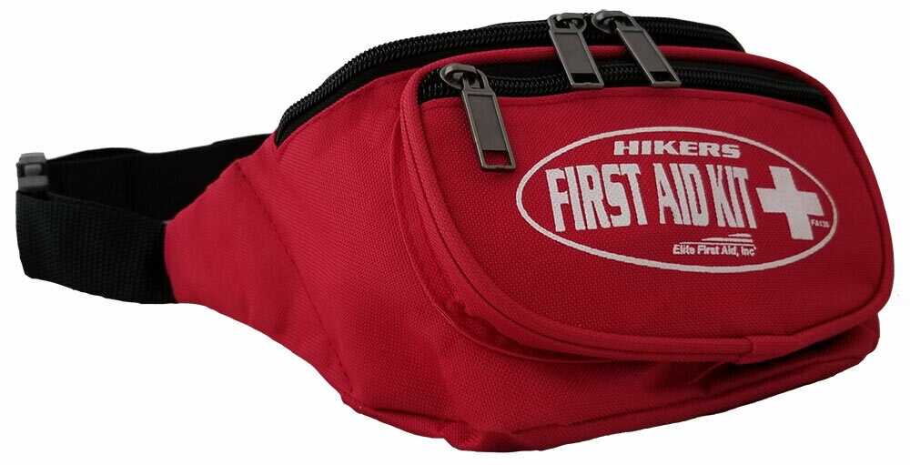 Elite Hikers First Aid Fanny Pack Full Kit - 2 Colors | Live Action Safety