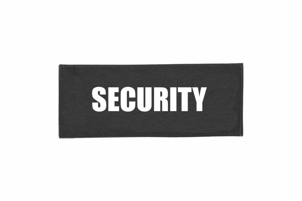 Security Velcro ID Placard | Live Action Safety