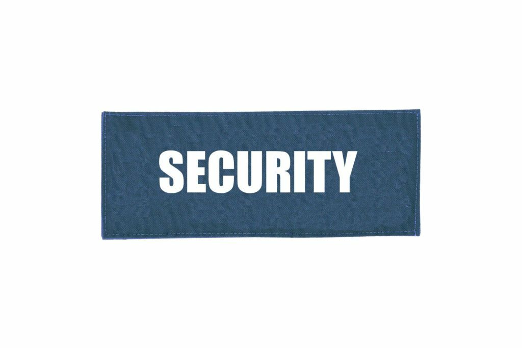 Security Velcro ID Placard | Live Action Safety