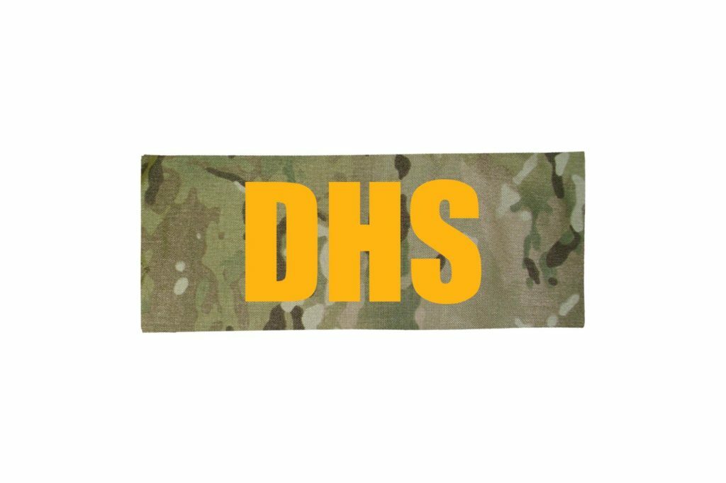 DHS Velcro ID Placard | Live Action Safety