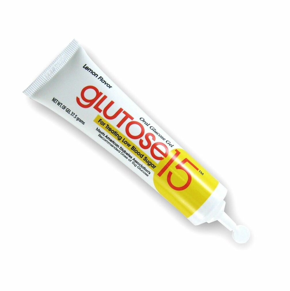 Glutose 15 Oral Glucose Gel - Lemon | Live Action Safety