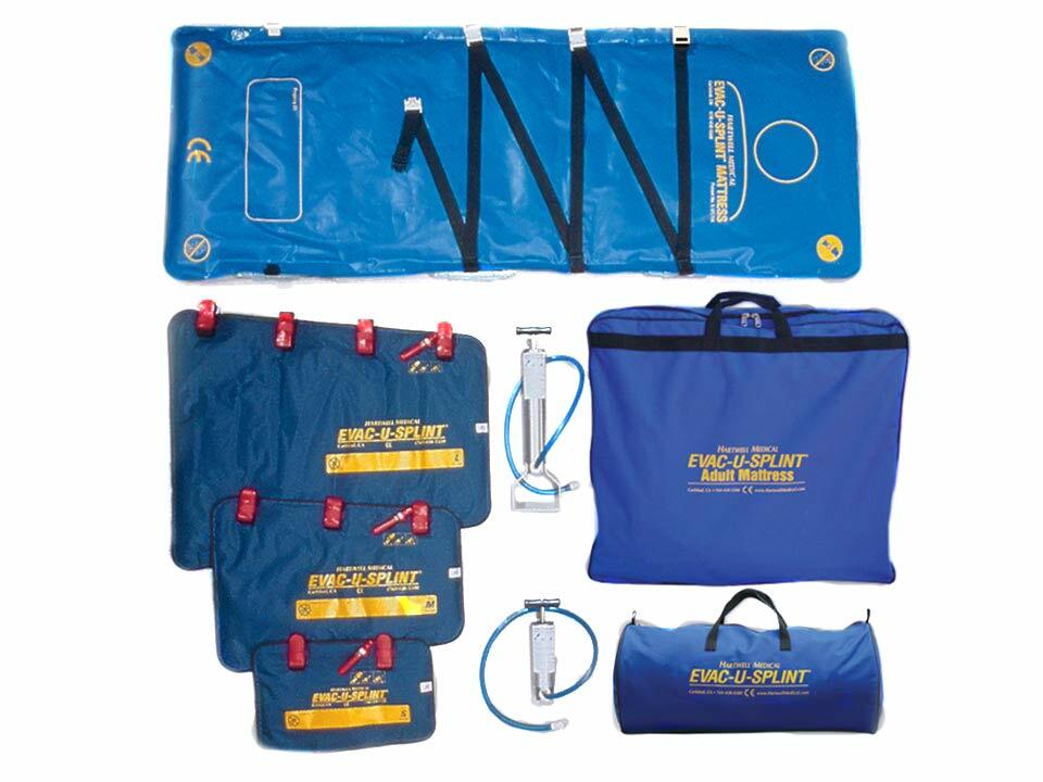 Evac-U-Splint Complete Vacuum System | Live Action Safety