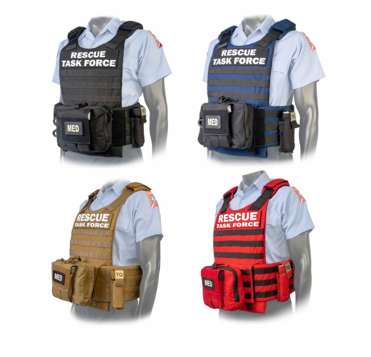 NAR PH3 Task Force Vest With IFAK Kit | Live Action Safety