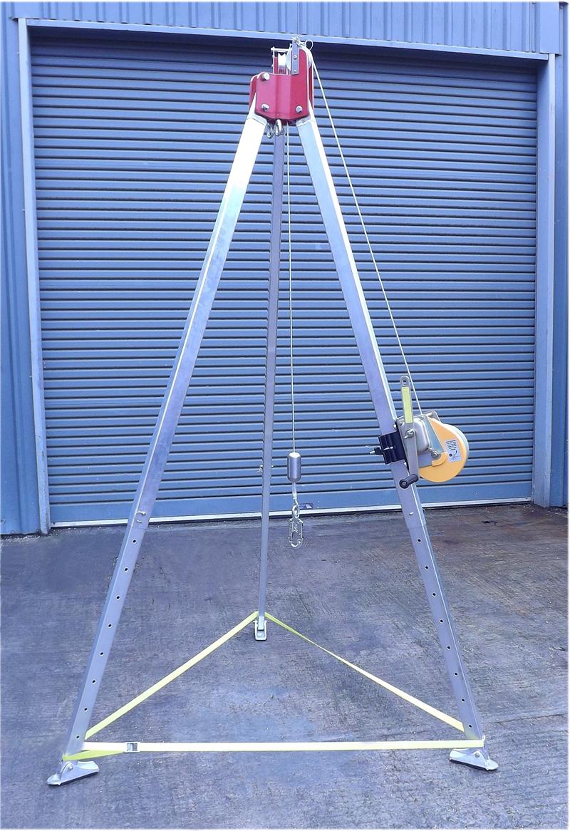 ISC Rescue Winch - 65' Galvanized Steel | Live Action Safety