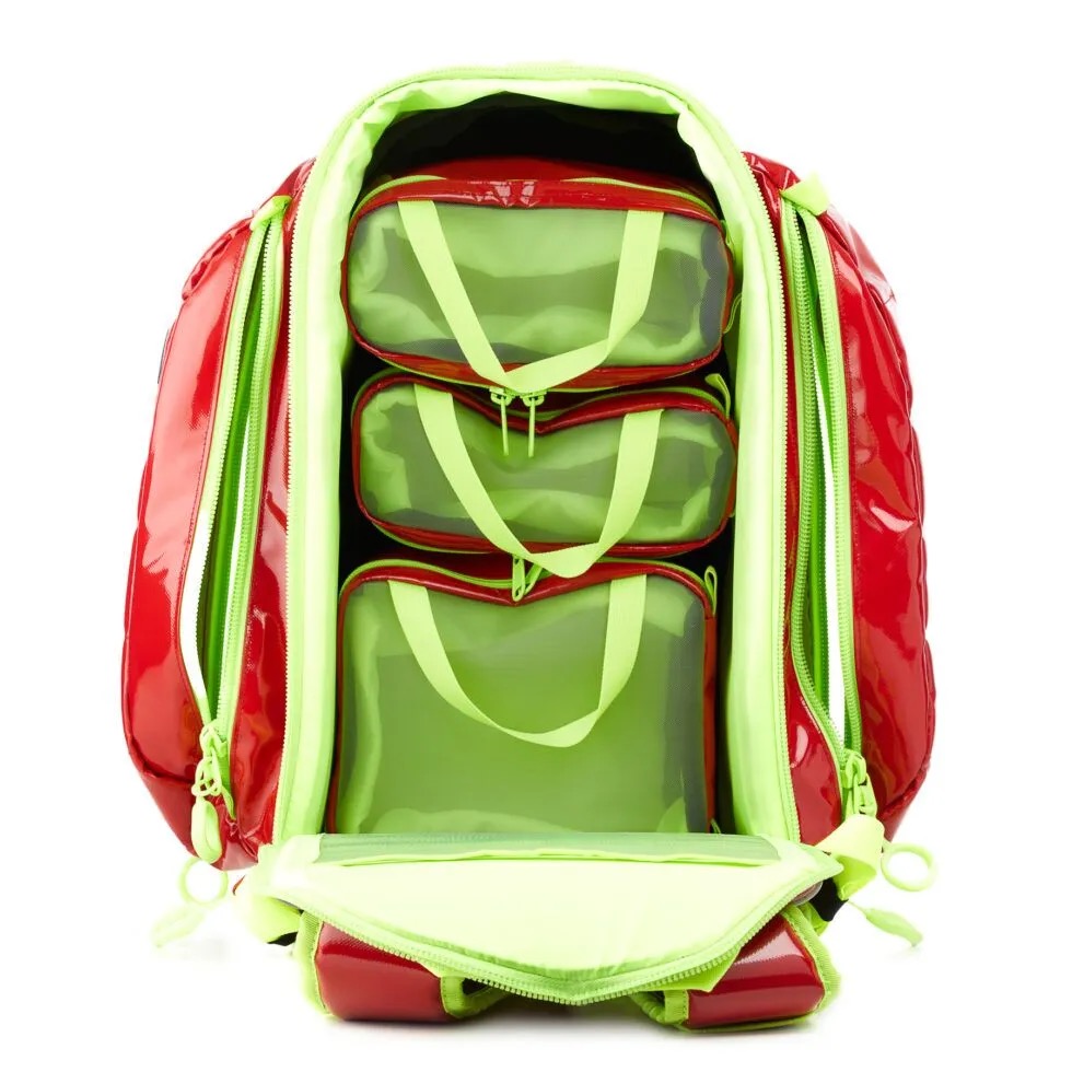 StatPack G3+ Quicklook AED Backpack - Red | Live Action Safety