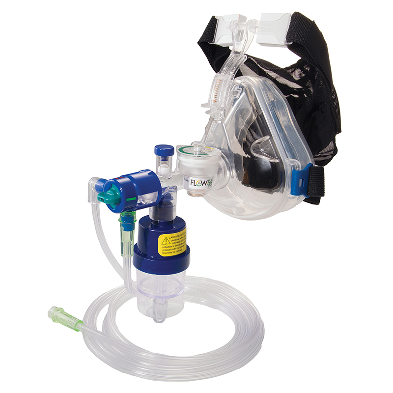 Flow Safe II EZ CPAP System With Nebulizer - 3 Sizes | Live Action Safety