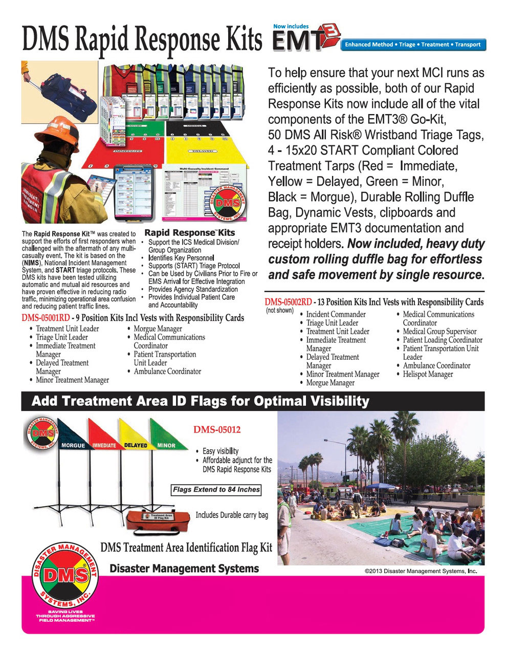 EMT3 Rapid Response Kit - 13 Position | Live Action Safety