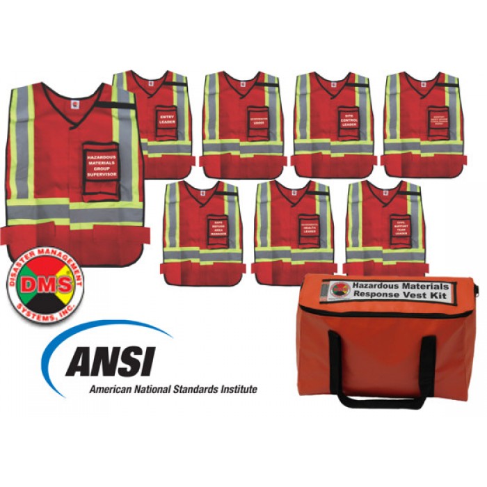 HAZMAT Response Vest Kit | Live Action Safety