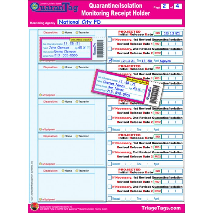 QuaranTag Quarantine Isolation Monitoring System | Live Action Safety