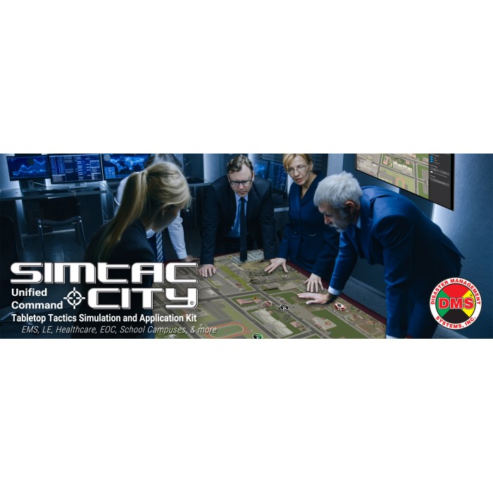 SimTac City Tabletop Training Kit | Live Action Safety