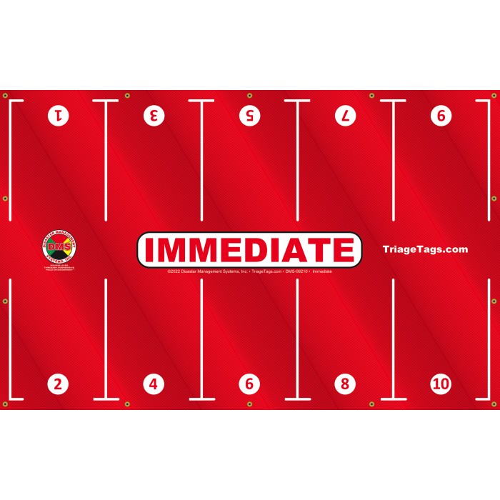 Mini Treatment Area Tarps - 25" x 16" | Live Action Safety