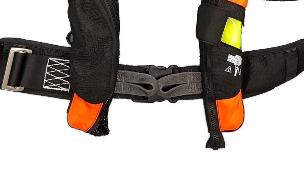 FW-40 PRO HA Inflatable PFD Harness Model | Live Action Safety