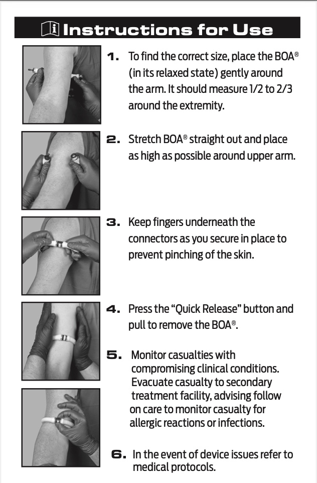 NAR BOA Constricting IV Bands - 2 Sizes | Live Action Safety