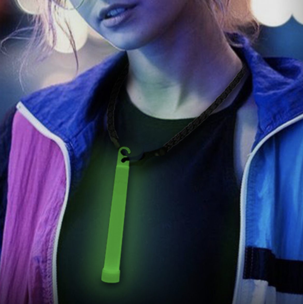 Safety Light Sticks - Green | Live Action Safety