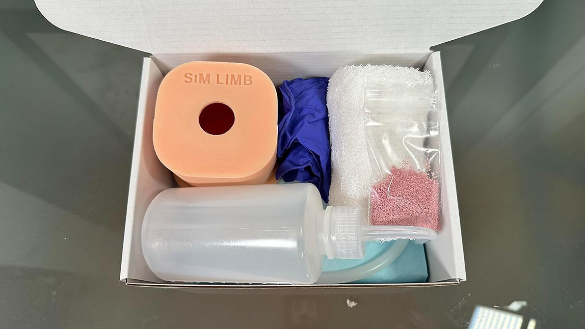 SIM LIMB Bleeding Control Simulator Wound Packer MINI | Live Action Safety