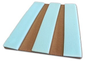 Cardboard Splints - 3 Piece Foam | Live Action Safety