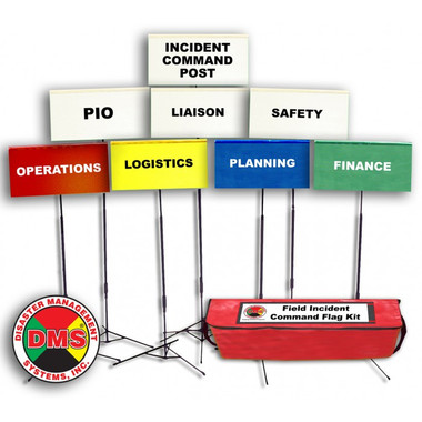 Field Incident Command Flag Kit | Live Action Safety