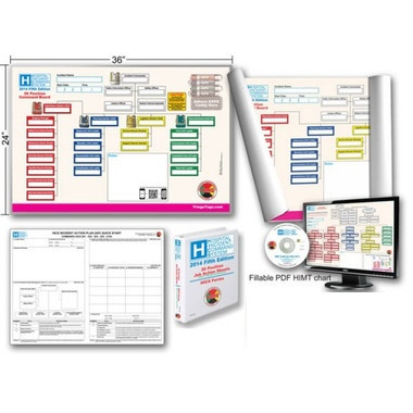 HICS 2014 Command Board Deluxe Toolkit - 26 Position | Live Action Safety