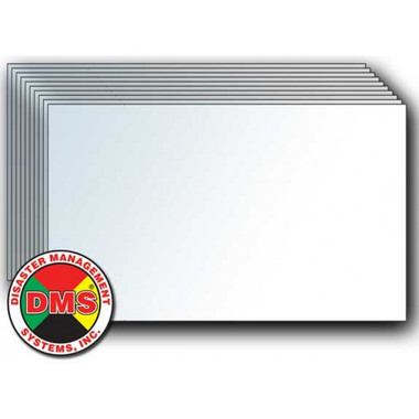 Blank Window Flag Insert - 10 Pack | Live Action Safety