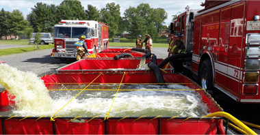 Portable Folding Frame Tank - 22oz HPR | Live Action Safety
