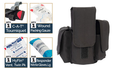 Every Day Carry (EDC) Ankle Trauma Kit Holster - Basic Kit | Live ...
