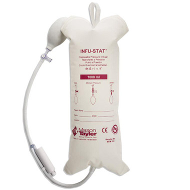 Infu-Stat IV Solution Disposable Pressure Infuser 1000ml | Live Action ...