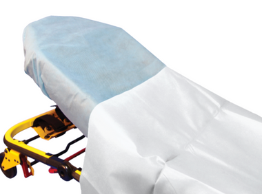 SureFit Patient Privacy White Flat Sheet | Live Action Safety