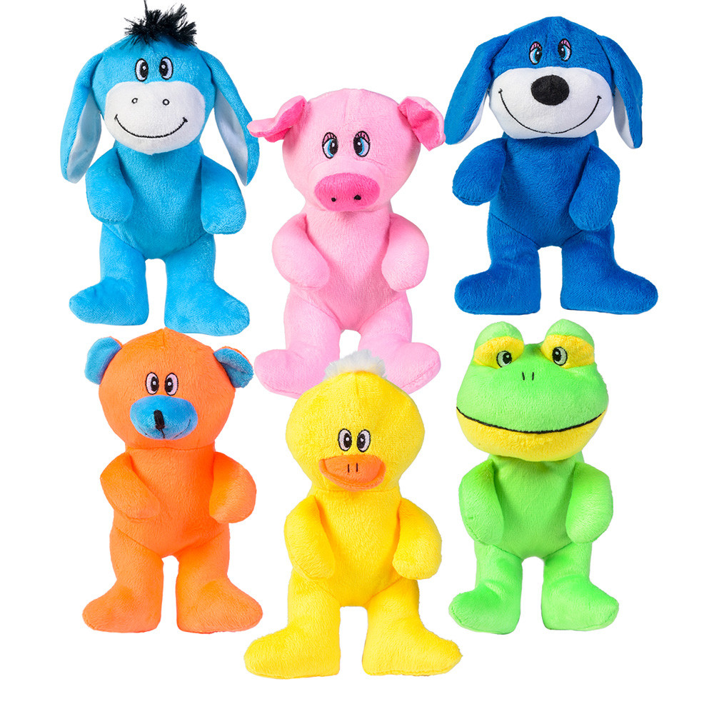 9" Animal Assortment Plush | WRB Sales Wholesale Canada
