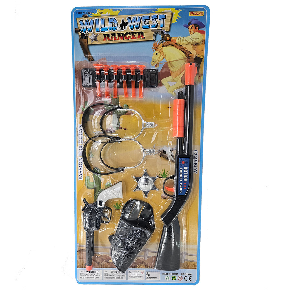 Cowboy Wild West Ranger Play Set 12 PC | WRB Sales Wholesale Canada