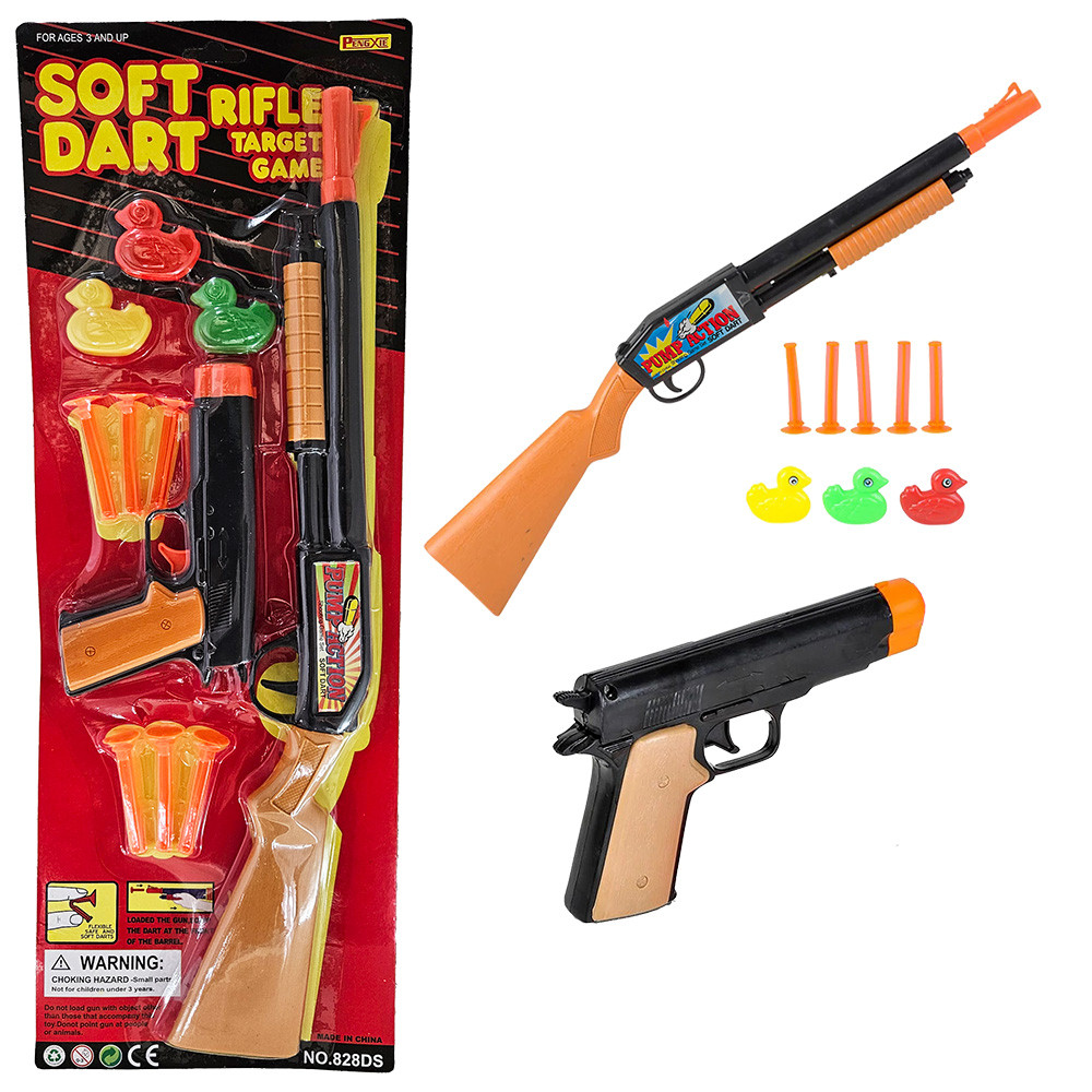 Classic Soft Dart Gun & Rifle Set | WRB Sales Wholesale Canada