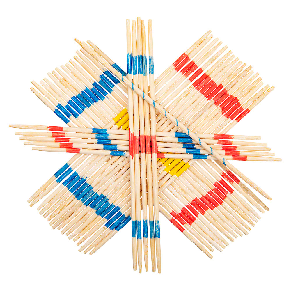 Wooden Pick-Up Sticks 6" | WRB Sales Wholesale Canada