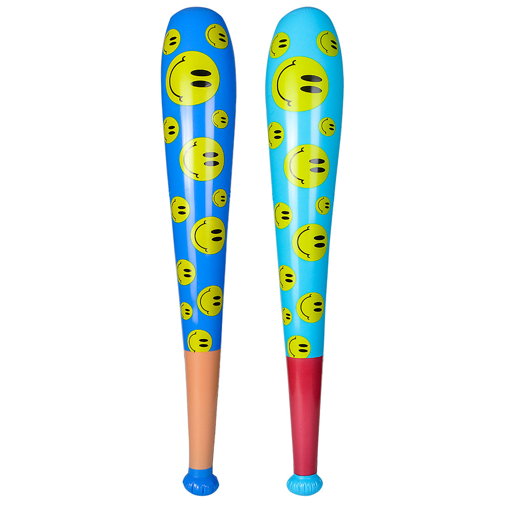 42" Smile Face Baseball Bat Inflate | WRB Sales Wholesale Canada