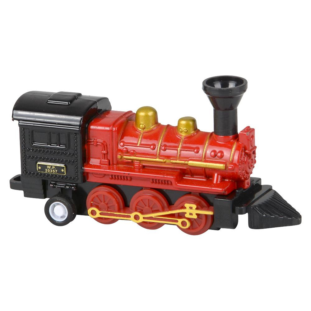 2" Diecast Pull Back Mini Locomotive Train Set | WRB Sales Wholesale Canada