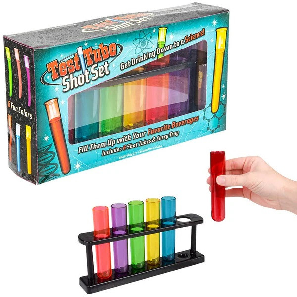 Test Tube Shooter Set 6pc | WRB Sales Wholesale Canada