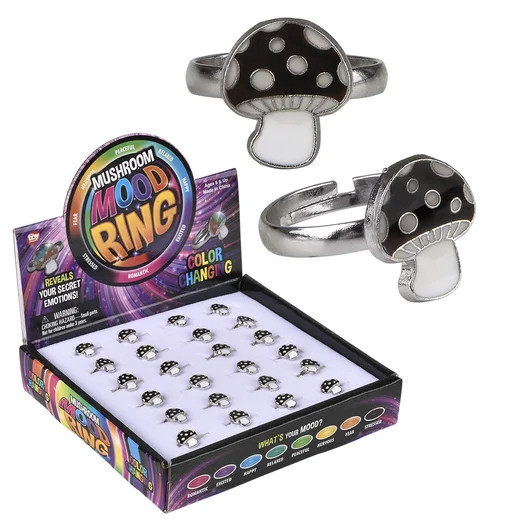 Mushroom Mood Ring | WRB Sales Wholesale Canada