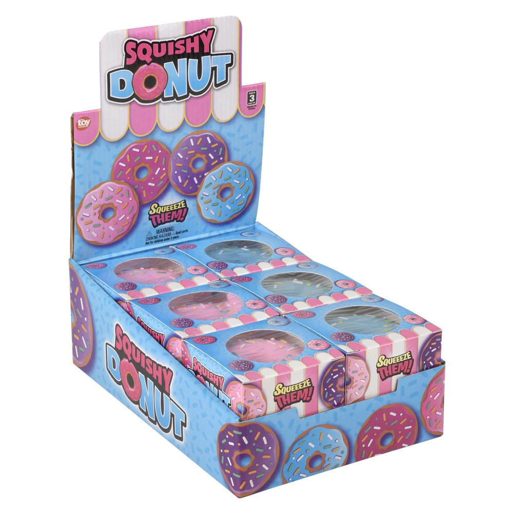 3" Squish And Stretch Donut | WRB Sales Wholesale Canada