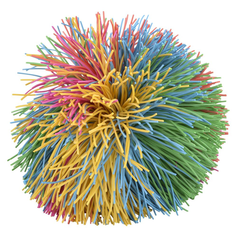 3.5" Rainbow Stringy Ball | WRB Sales Wholesale Canada