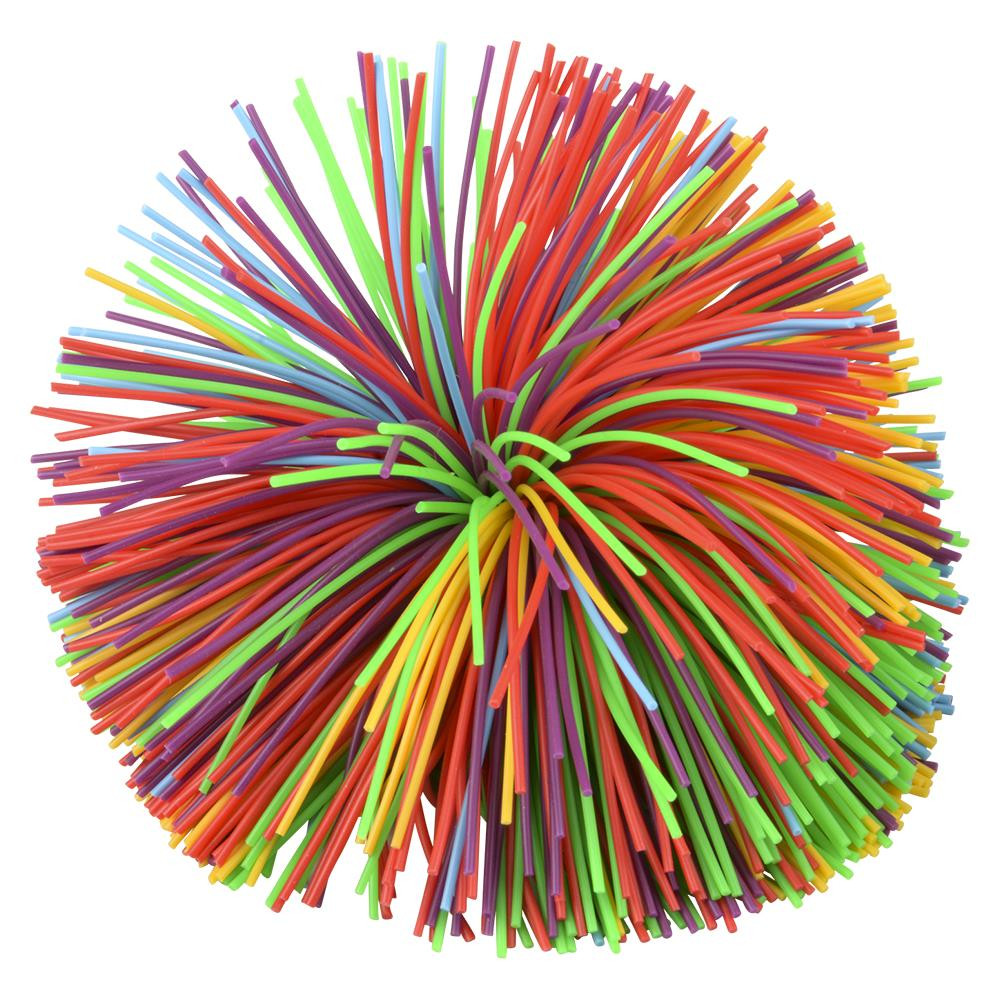3.5" Rainbow Stringy Ball | WRB Sales Wholesale Canada