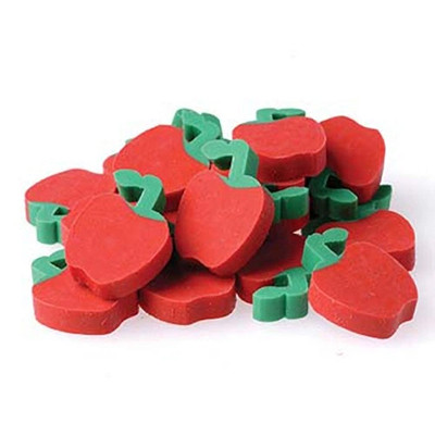 Mini Apple Erasers | WRB Sales Wholesale Canada