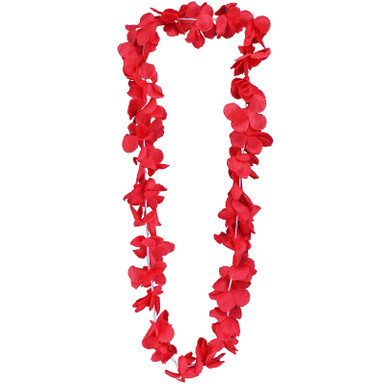 Red Hawaiian Flower Lei | WRB Sales Wholesale Canada