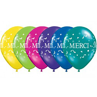 Merci Merci Confetti 11" Latex Balloons