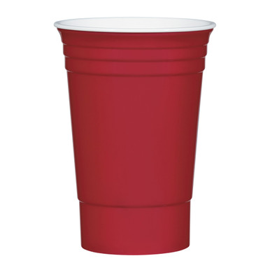 Red Reusable Party Cup 16oz | WRB Sales Wholesale Canada