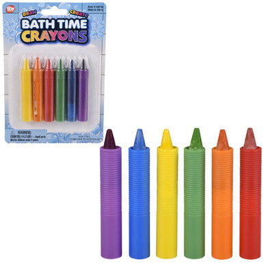2.5" Bath Time Crayons | WRB Sales Wholesale Canada