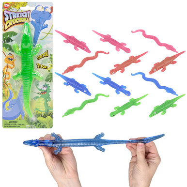 8" Sticky Stretchy Reptile Assortment | WRB Sales Wholesale Canada