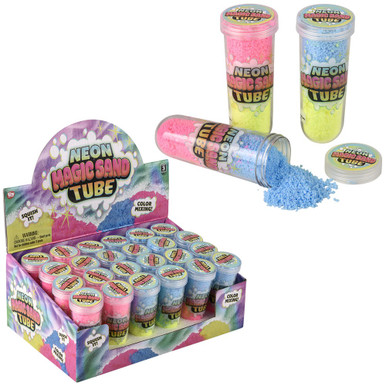 3.75" Neon Magic Soft Putty Tube | WRB Sales Wholesale Canada
