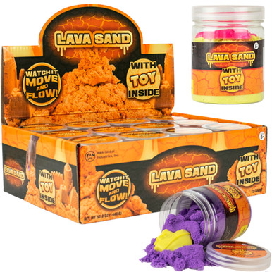 Volcano Moving Lava Sand | WRB Sales Wholesale Canada